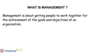 Management accounting assignment help | PPT | Free Download