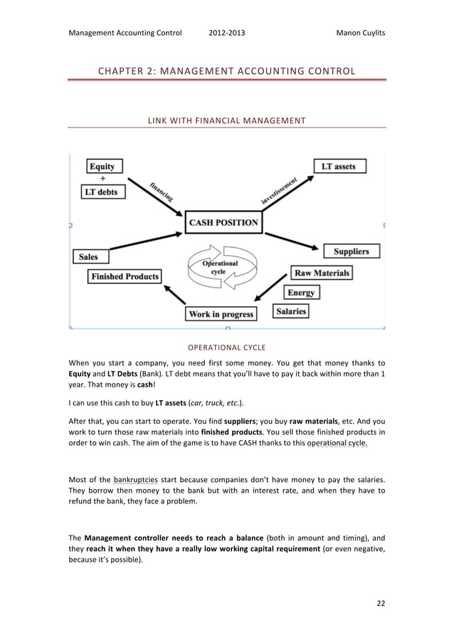 Management accounting control | PDF