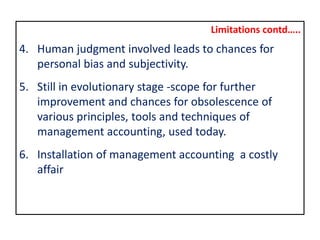 Management accounting introduction | PPTX | Business Accounting ...