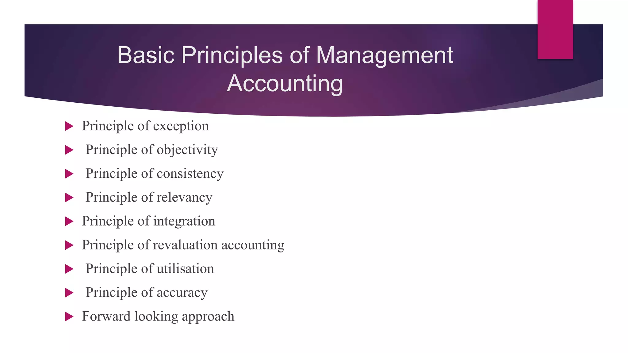 An Introduction to Management accounting | PPTX