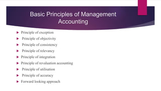 An Introduction to Management accounting | PPTX