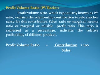 Management Accounting Unit V.ppt | Stocks and Bonds | Personal Investing