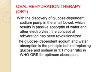 Management and complications of acute diarrhea in children | PPTX