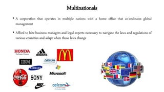 Managing Multinationals and Cultural Diversity (Trompenaars' model of 'National Culture ...