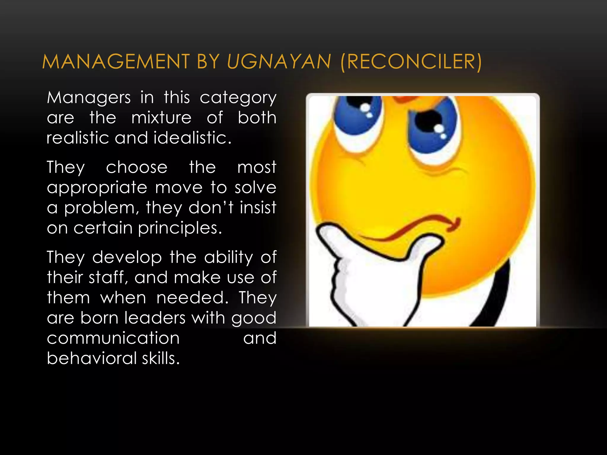 Management and leadership behaviours | PPTX