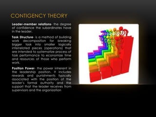 Management and leadership behaviours | PPTX
