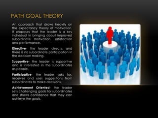 Management and leadership behaviours | PPTX