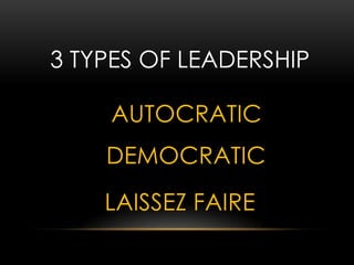 Management and leadership behaviours | PPTX