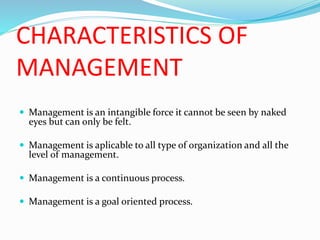Management and leadership ppt | PPTX