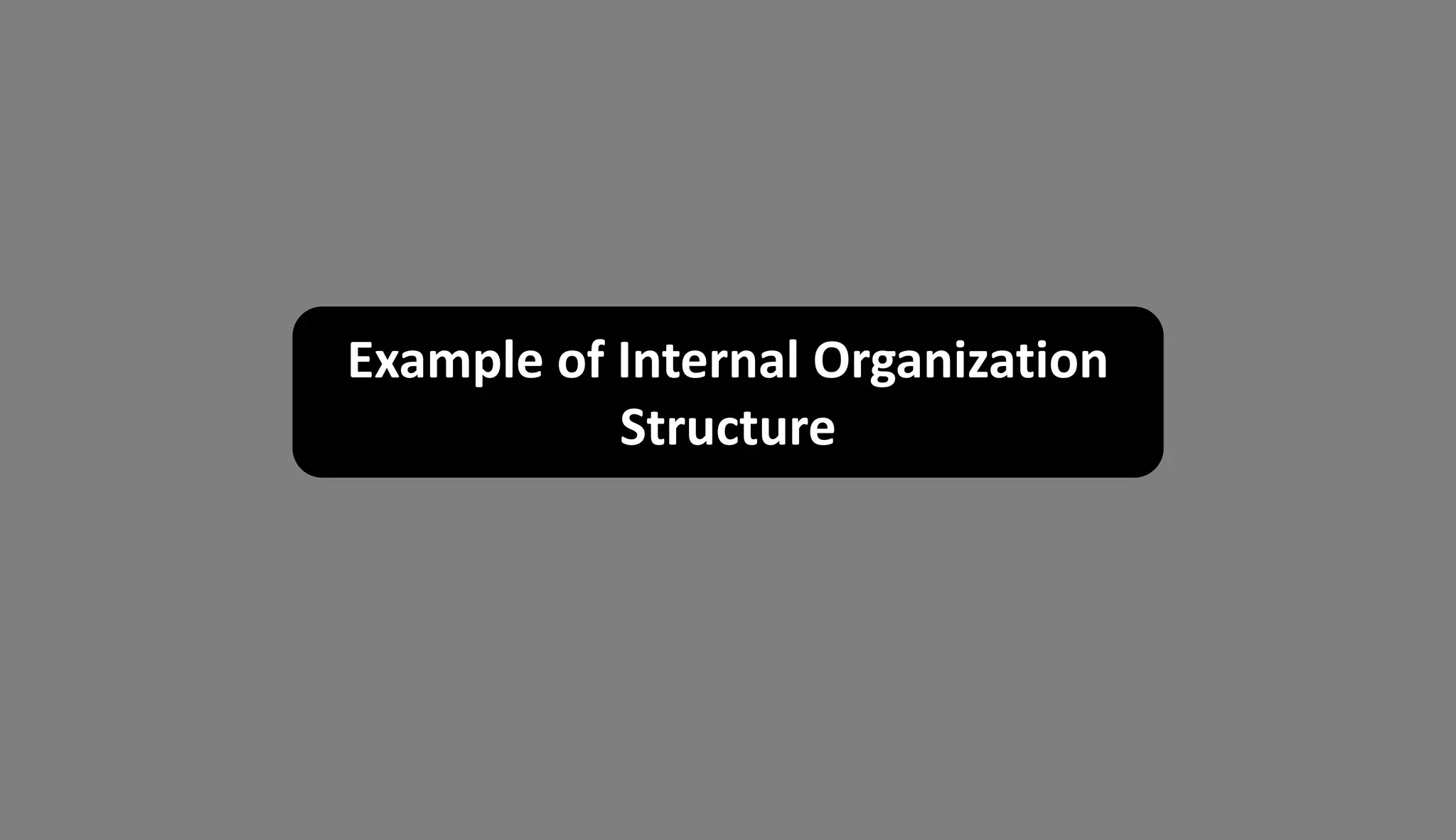 Management and organizational structure | PPTX