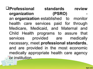 Management and regulation of hospital costs | PPT