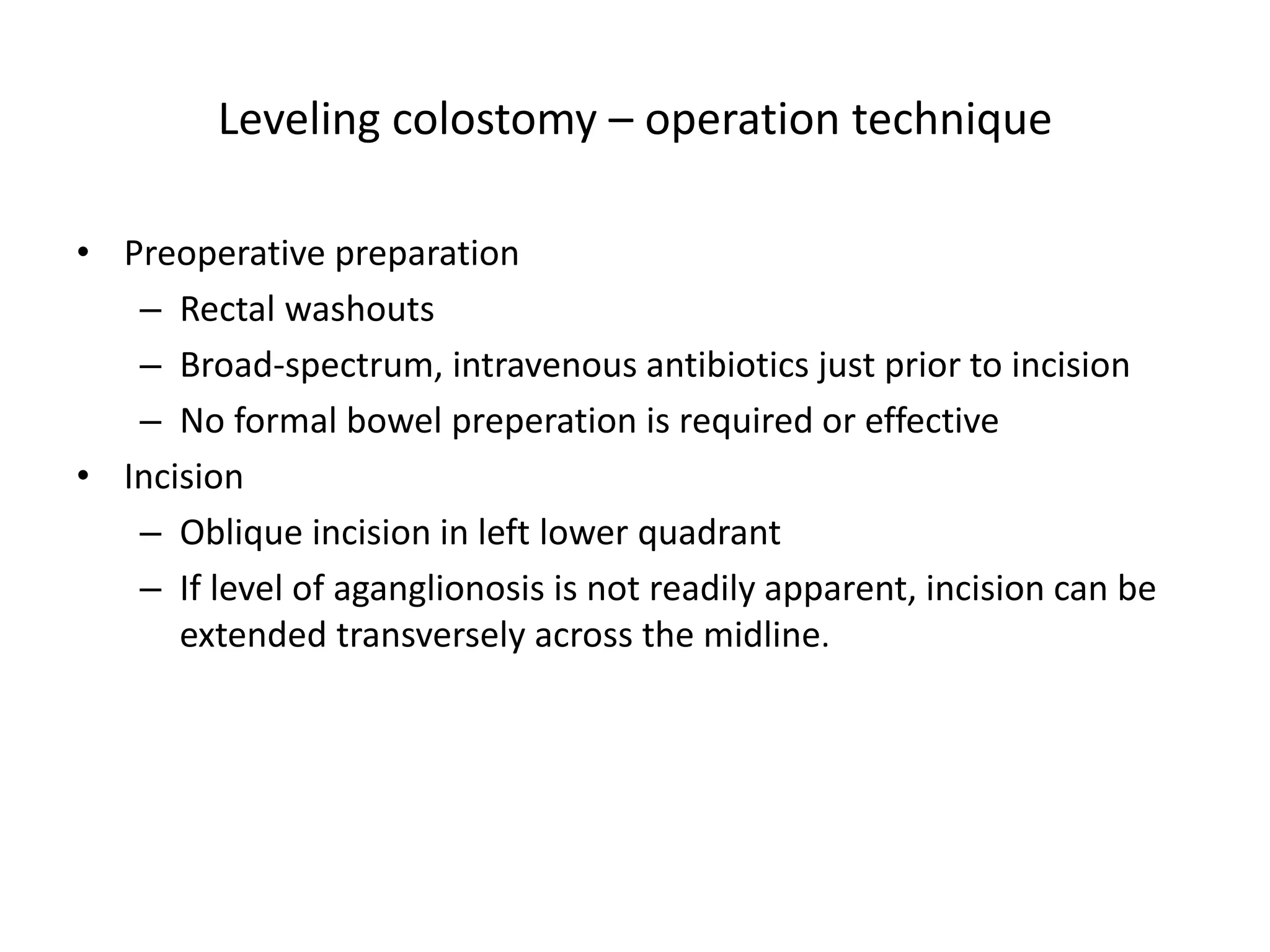 Management and surgical procedures of Hirschsprung disease | PPTX