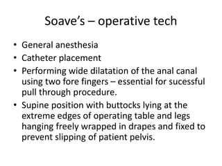 Management and surgical procedures of Hirschsprung disease | PPTX