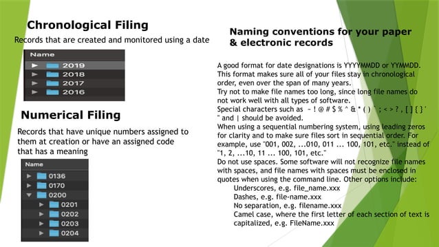 Management and Updating of 201 Files.pptx