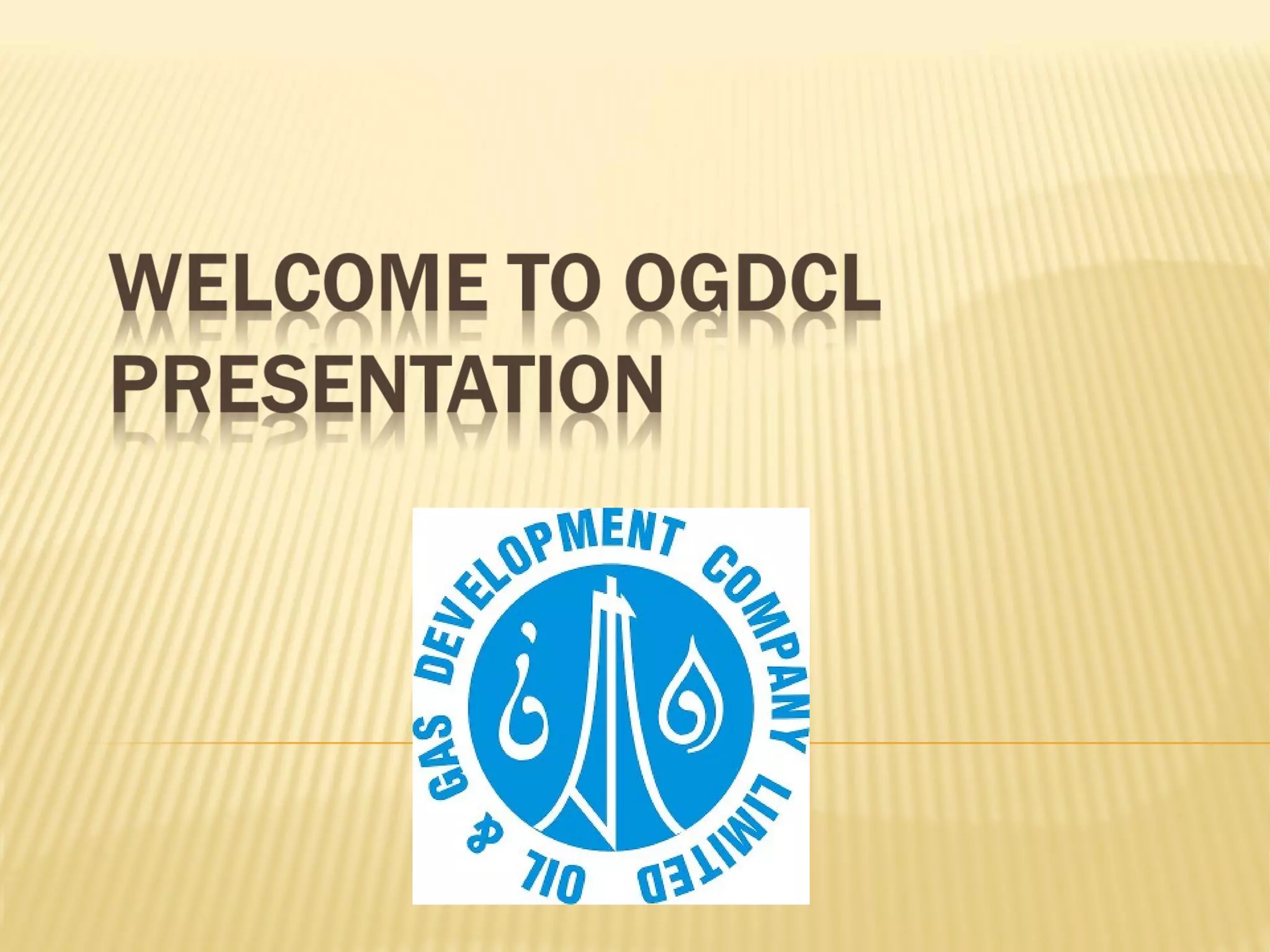 Management and working in OGDCL | PPT