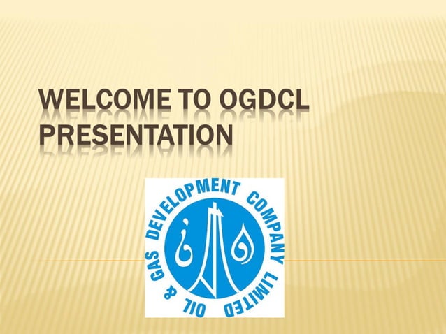 Management and working in OGDCL | PPT