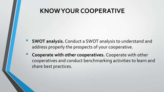 Management Approaches for Micro Co-ops | PPT