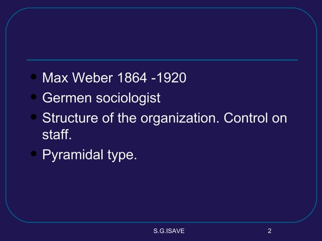 Management As A Bureaucracy | PPS
