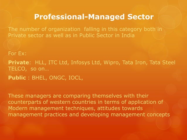 Management as profession | PPTX