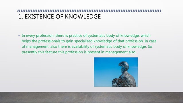 Management as profession | PPTX | Executive Leadership & Management ...