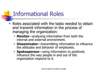 Management At A Glance | PPT