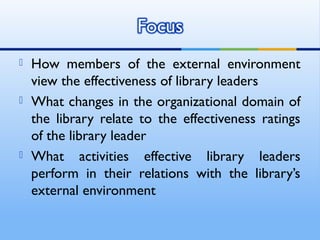 Management and Leadership styles in Library | PPT