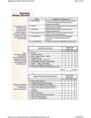 Management Bonus Plans | PDF