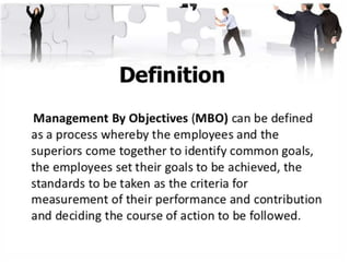 Management by objective | PPTX | Business | Business and Finance
