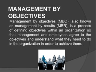 Management by Objectives | PPTX