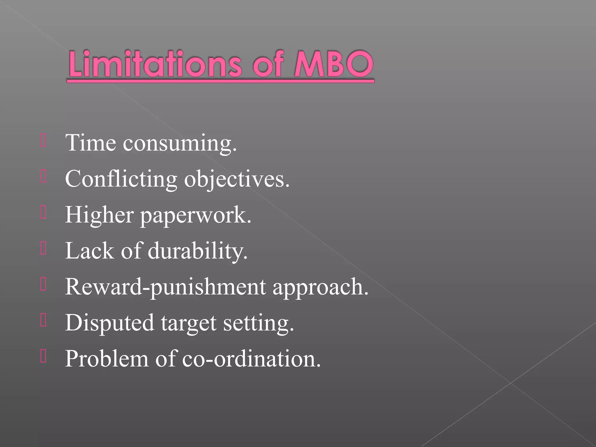 Management by objectives | PPT