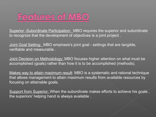 Management by objectives | PPT