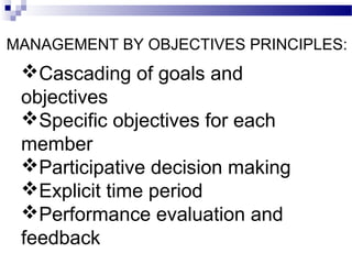 Management by objectives | PPT