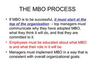 Management by Objectives MBO Technique .ppt