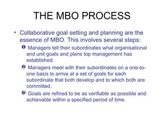 Management by Objectives MBO Technique .ppt