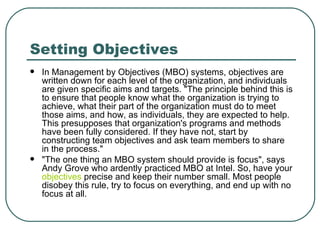 Management by objectives (mbo) | PPT