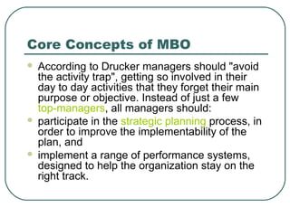 Management by objectives (mbo) | PPT