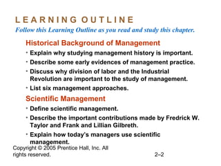 Management ch2 | PPT