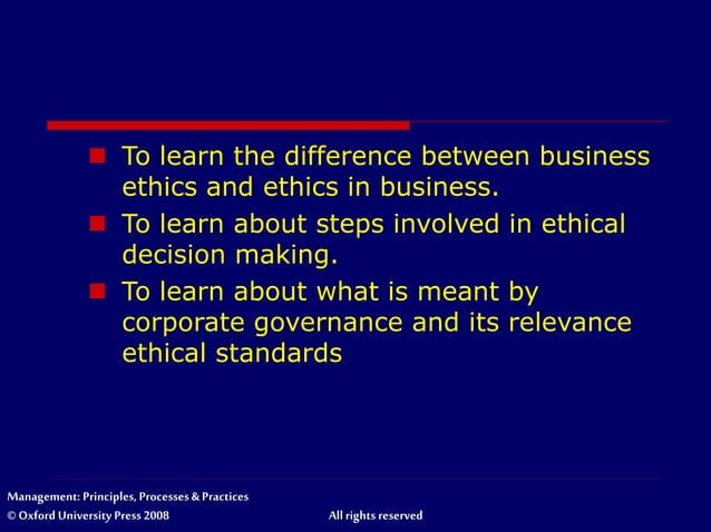 Management chapter 03 | PPT