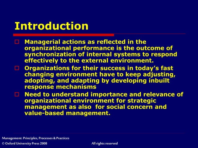 Management chapter 03 | PPT