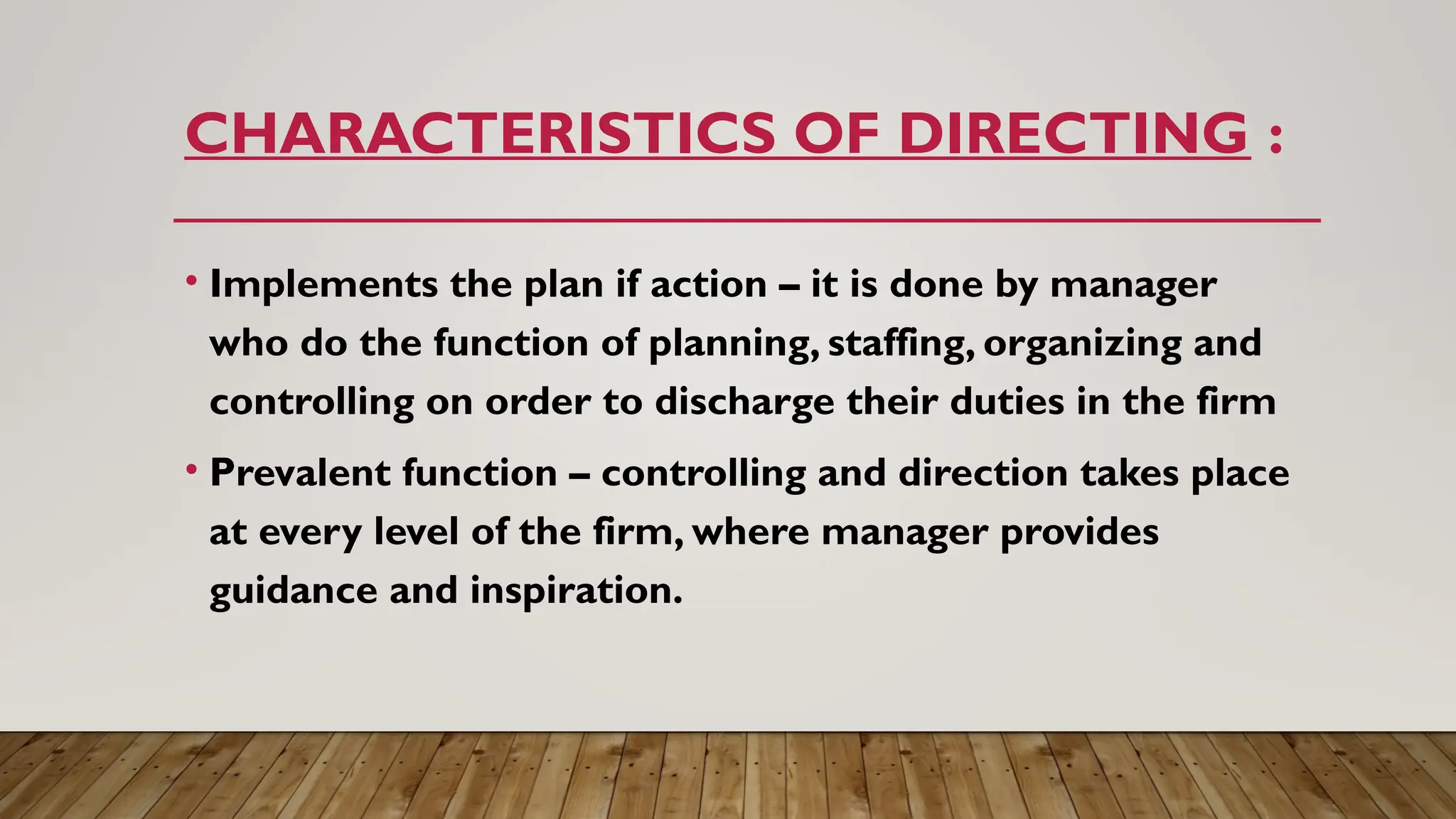 Management class presentation-DIRECTING.pptx