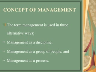Management concept | PPT