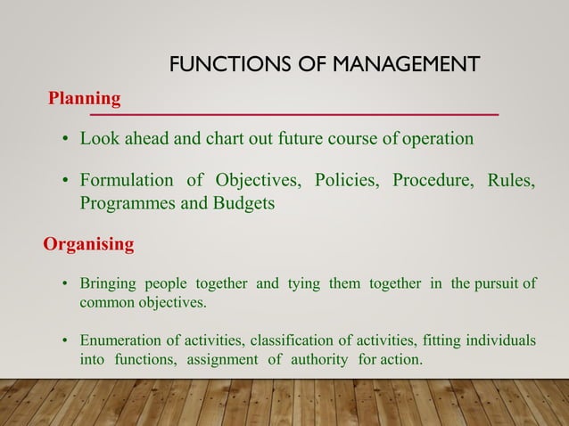 Management concepts introduction | PPT
