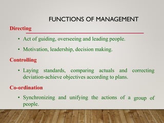 Management concepts introduction | PPT