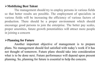 Management concepts (unit -1) | PPTX