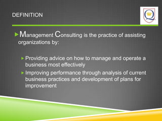 Management Consulting | PPTX