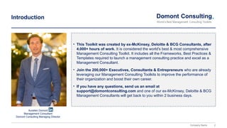 Management Consulting Business Toolkit__ | PPTX