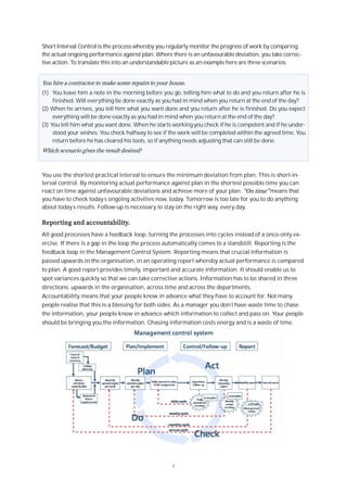 The structure and system of managerial control | PDF