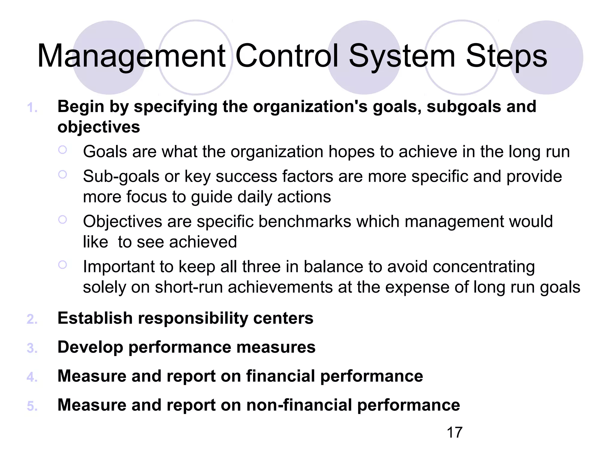 Management control system | PPT