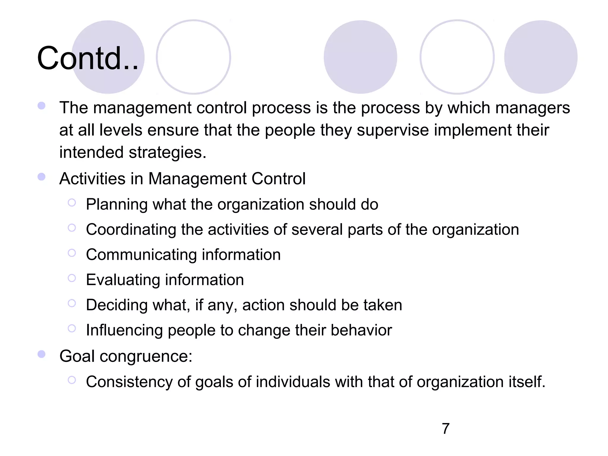 Management control system | PPT