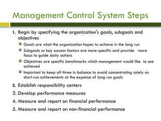 Management Control System (Principles of Managment).pptx